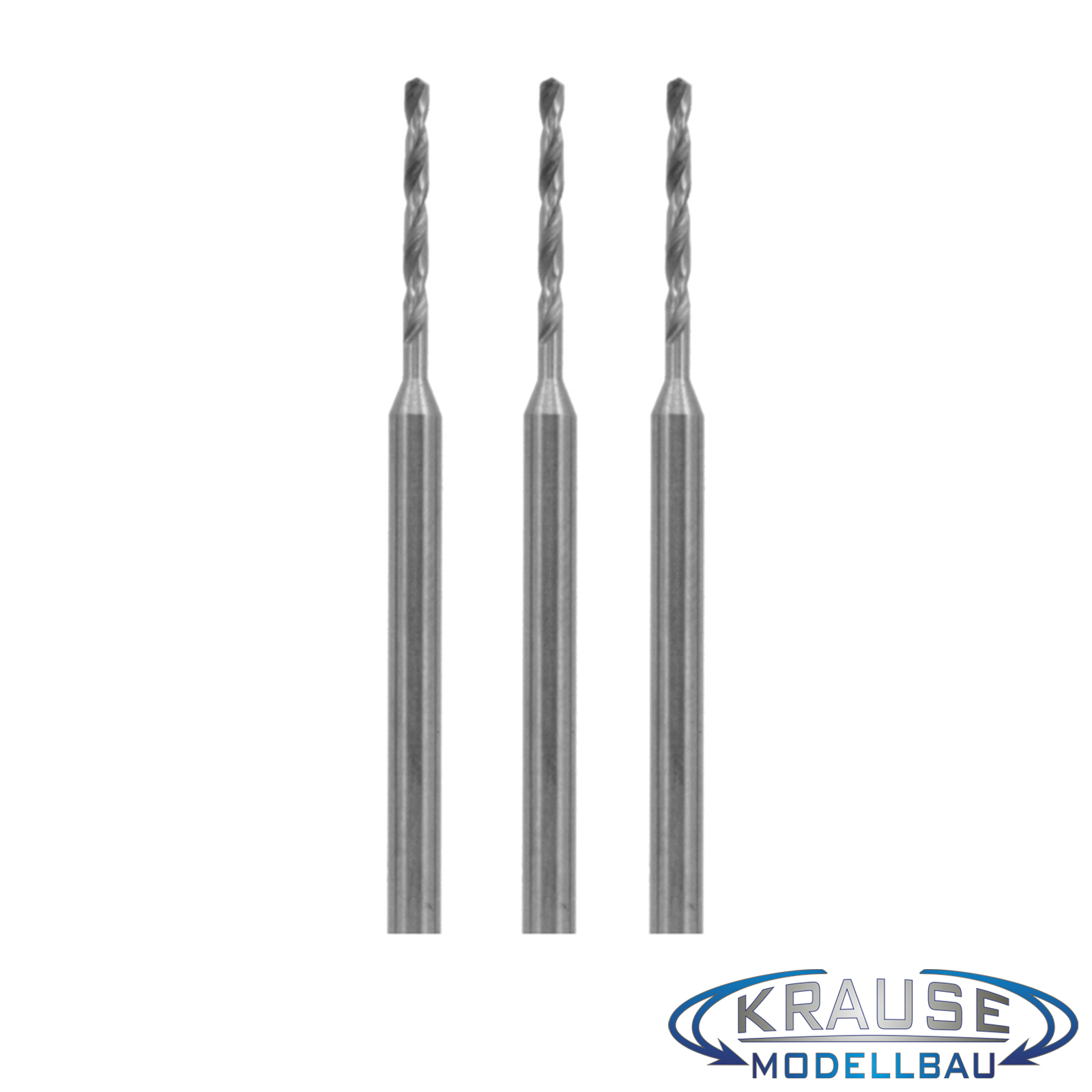3 Stück HSS Spiralbohrer Durchmesser 1,1mm - Krause Modellbau